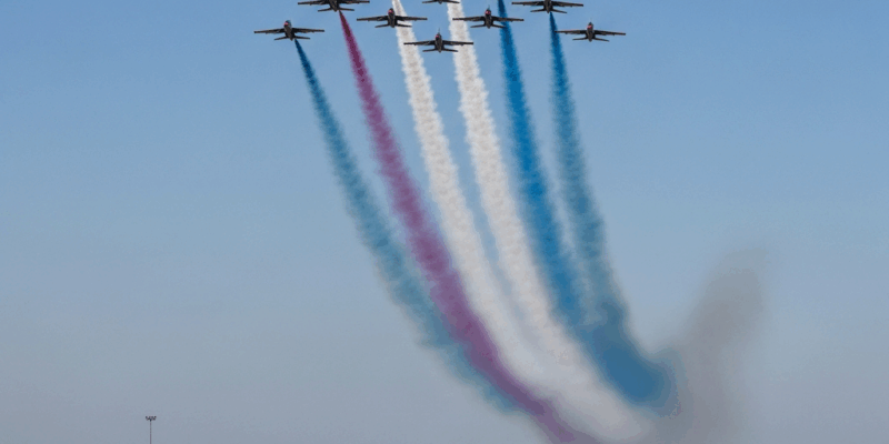 Red Arrows Reduce to Seven Aircraft for Most 2026 U.S. Tour — Nine-Ship ...